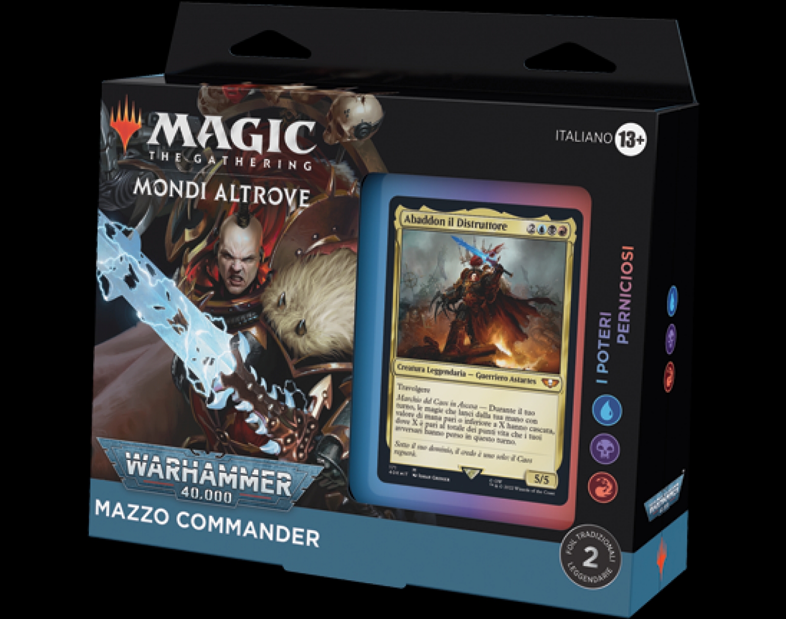 Wizards of the coast giochi di carte magic commander deck mondi altrove ...